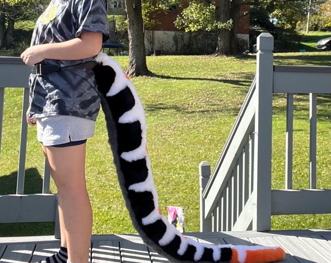 Fursuit Premade Floor Dragger Tail Halloween - Etsy