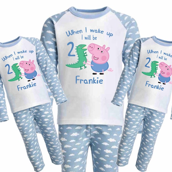 When I Wake up I Will Be 1 Pyjamas Cocomelon - Etsy UK