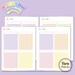 Rainbow Colors Printable Planner Inserts MISCELANEA BUNDLE. - Etsy