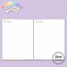 Rainbow Colors Printable Planner Inserts MISCELANEA BUNDLE. - Etsy