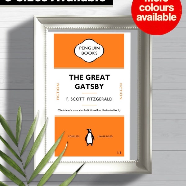 Penguin Book Poster - Etsy UK