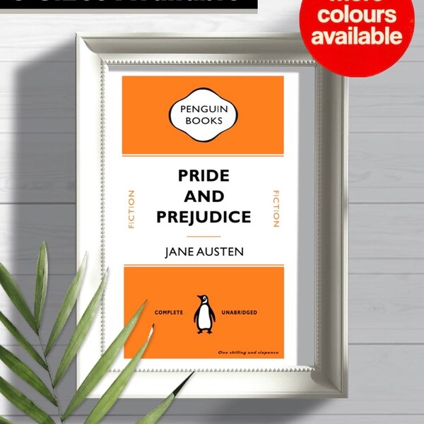 Penguin Book Poster - Etsy UK