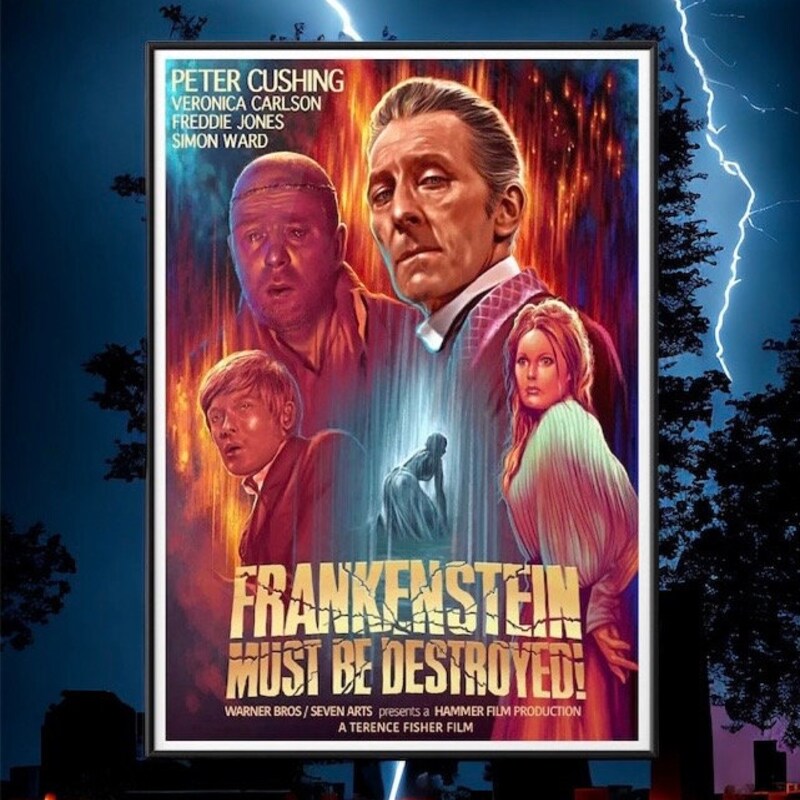 Hammer Horror Posters - Etsy UK