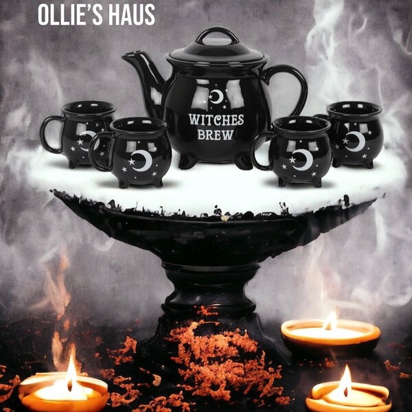 Gothic Tea Set - Etsy UK