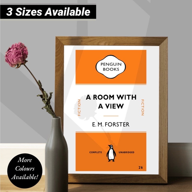 Penguin Book Poster - Etsy UK