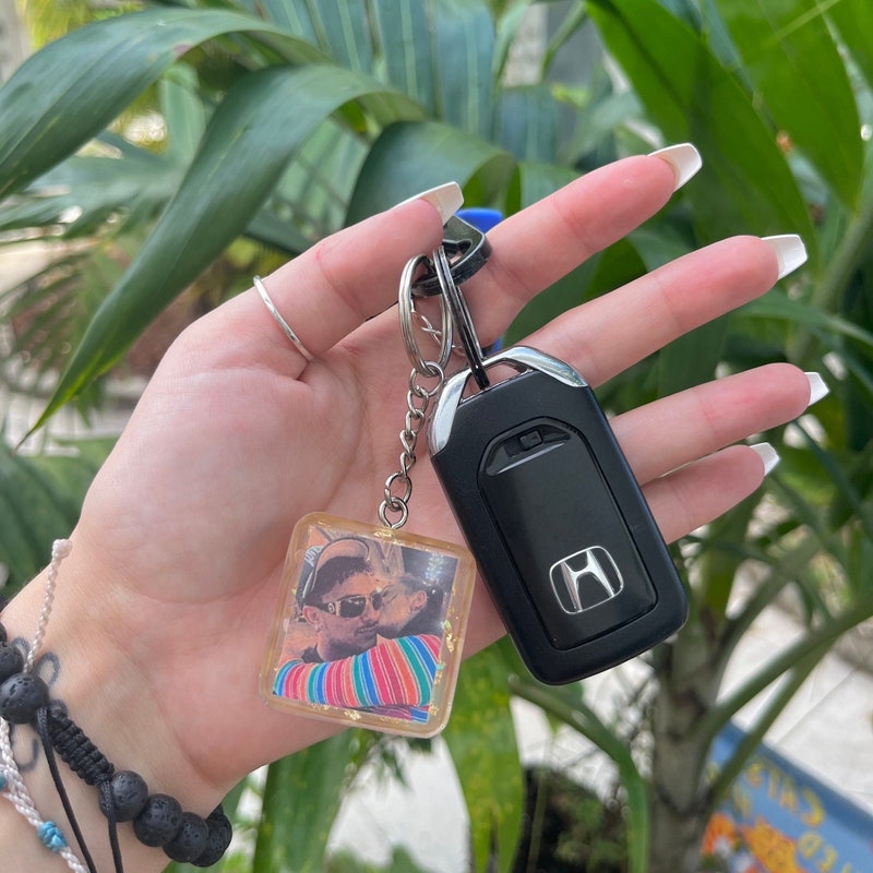 Custom Resin Keychain - Etsy