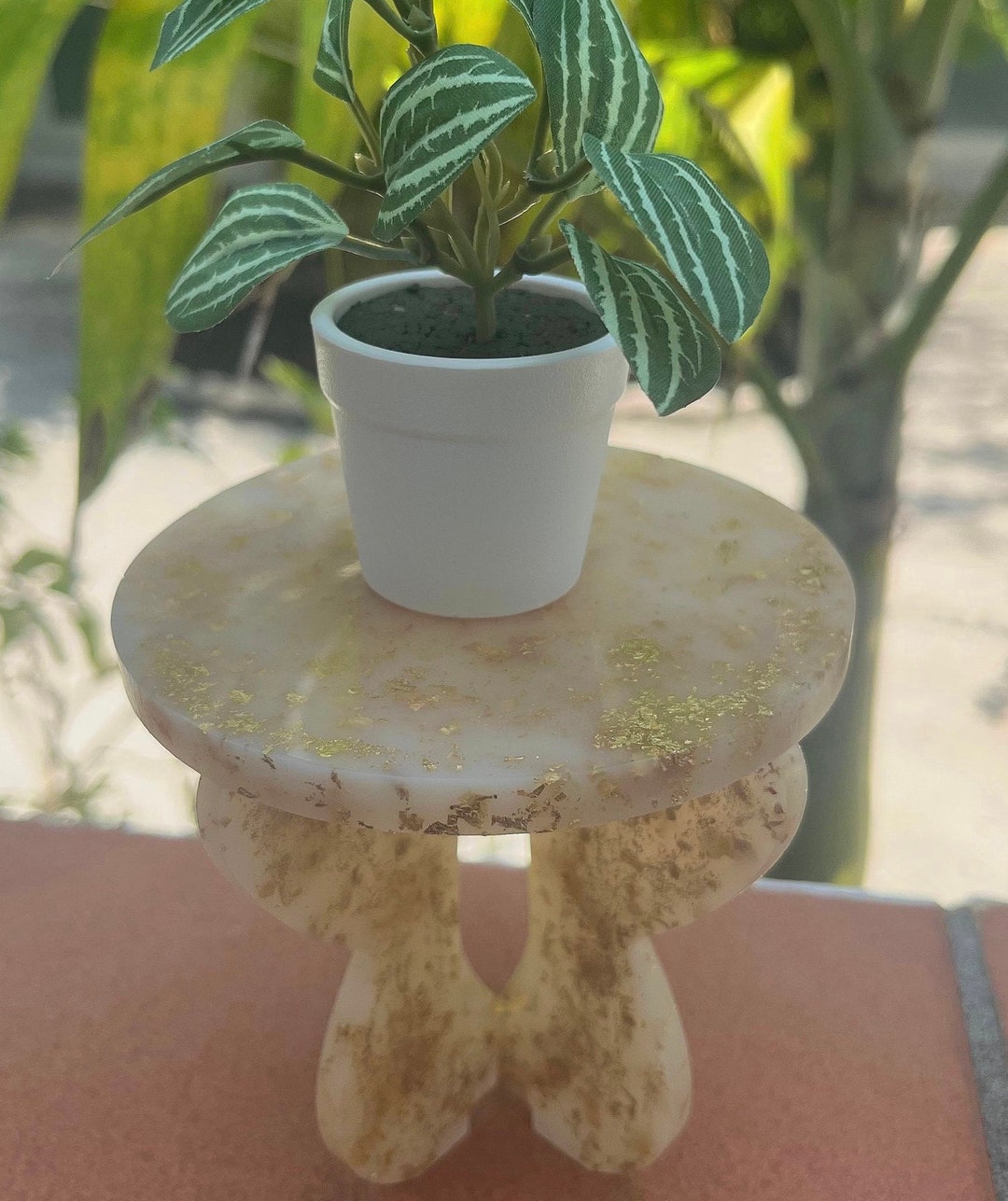 Mini Plant Stand | Custom Mini Plant Stand | Resin Mini Plant Stand - Etsy