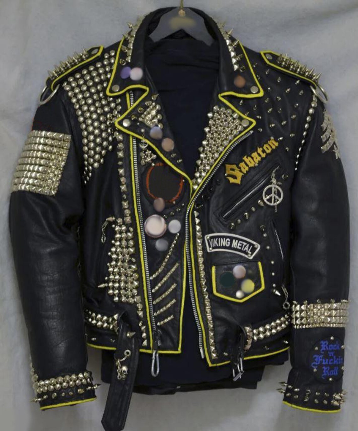 Men's Gothic Patches Fashion Steampunk Jacket - Etsy