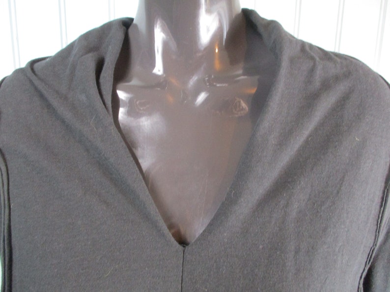 Retro Goth Top Black Long Ragged Sleeves. Gothic Topretro Topboho ...