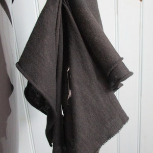 Retro Goth Top Black Long Ragged Sleeves. Gothic Top\retro Top\boho Top ...