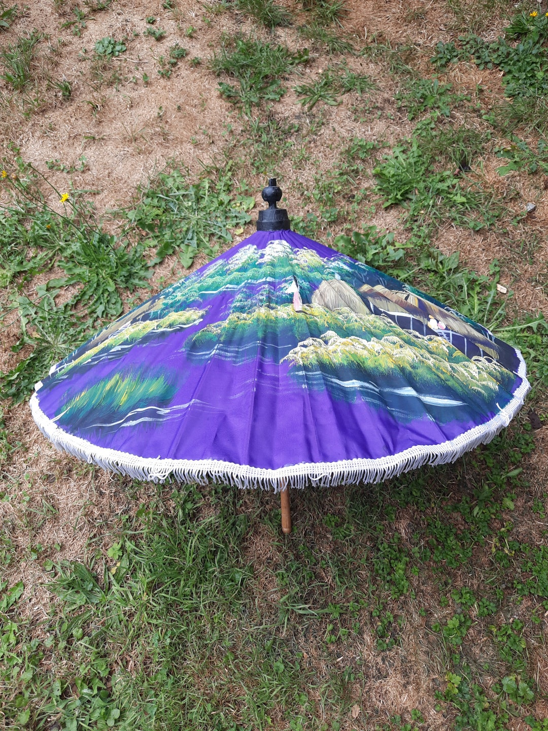 Vintage Sun Parasol. Vintage\parasol\sun Shade\oriental\umbrella\beach ...