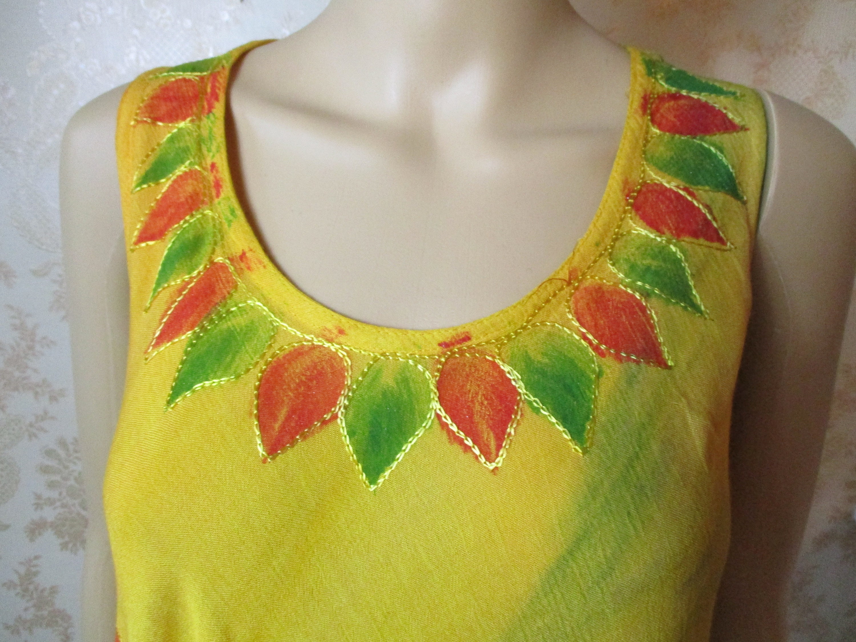 Vintage Beach Dress, Free Size. Vintage Dress\beach Dress\summer Dress ...