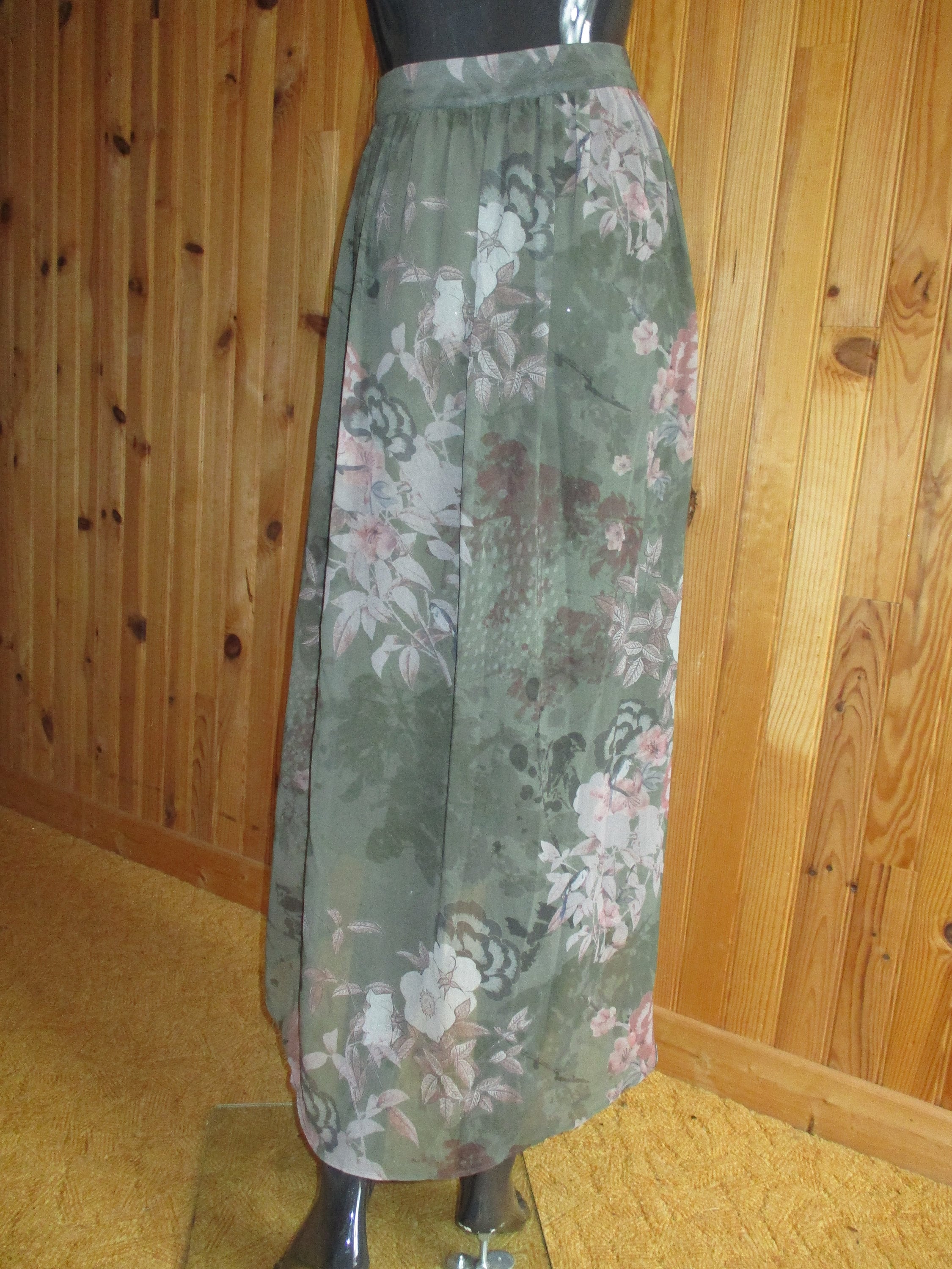 Vintage Floaty Boho Skirt. Vintage Skirt\boho Skirt\retro Skirt\floaty ...