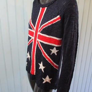 Union Jack With Stars Jumper . Vintage Jumper\union Jack Jumper\vintage ...