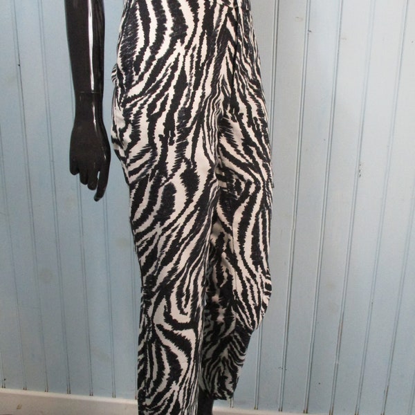 Zebra Print Pants - Etsy