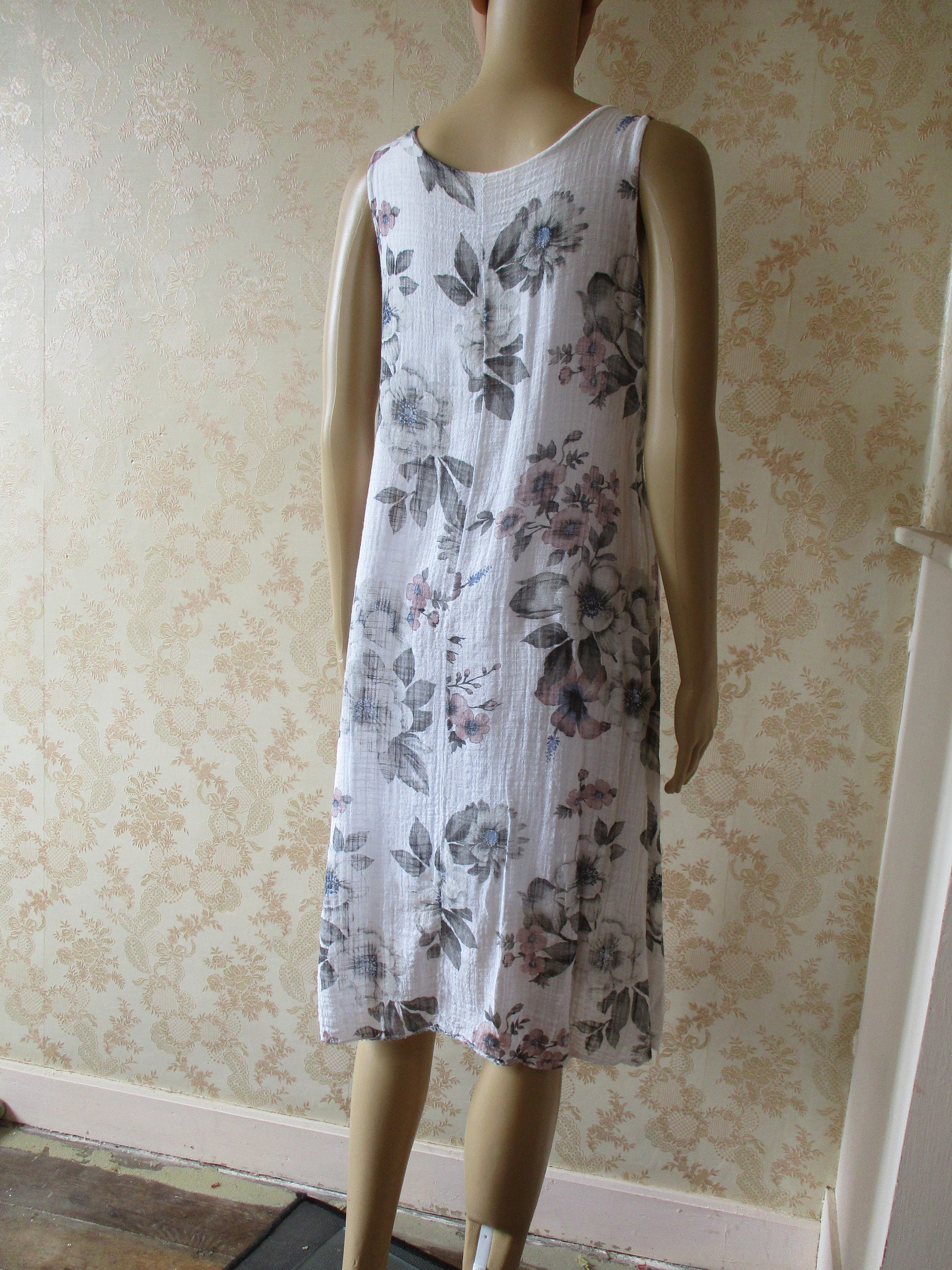 Floaty Floral Summer Dress. Vintage Dress\floaty Dress\boho Dress\retro ...