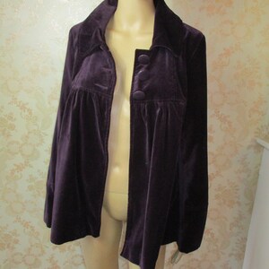 Purple Velvet Jacket . Vintage Jacket\purple Jacket\velvet Jacket\boho ...