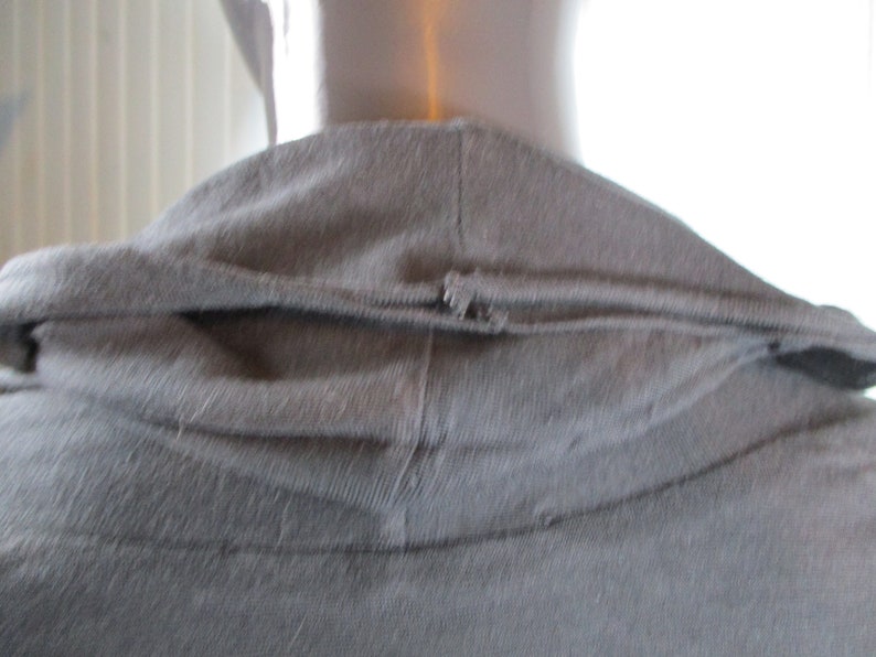 Retro Goth Top Black Long Ragged Sleeves. Gothic Topretro Topboho ...