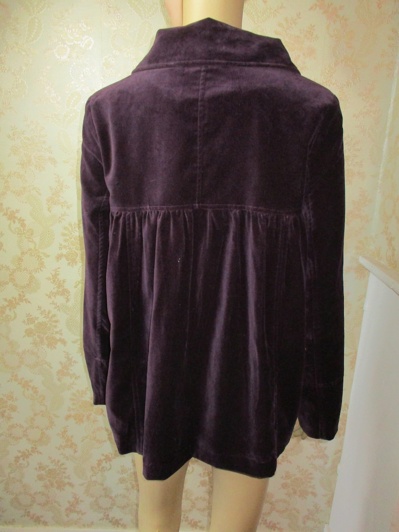 Purple Velvet Jacket . Vintage Jacket\purple Jacket\velvet Jacket\boho ...