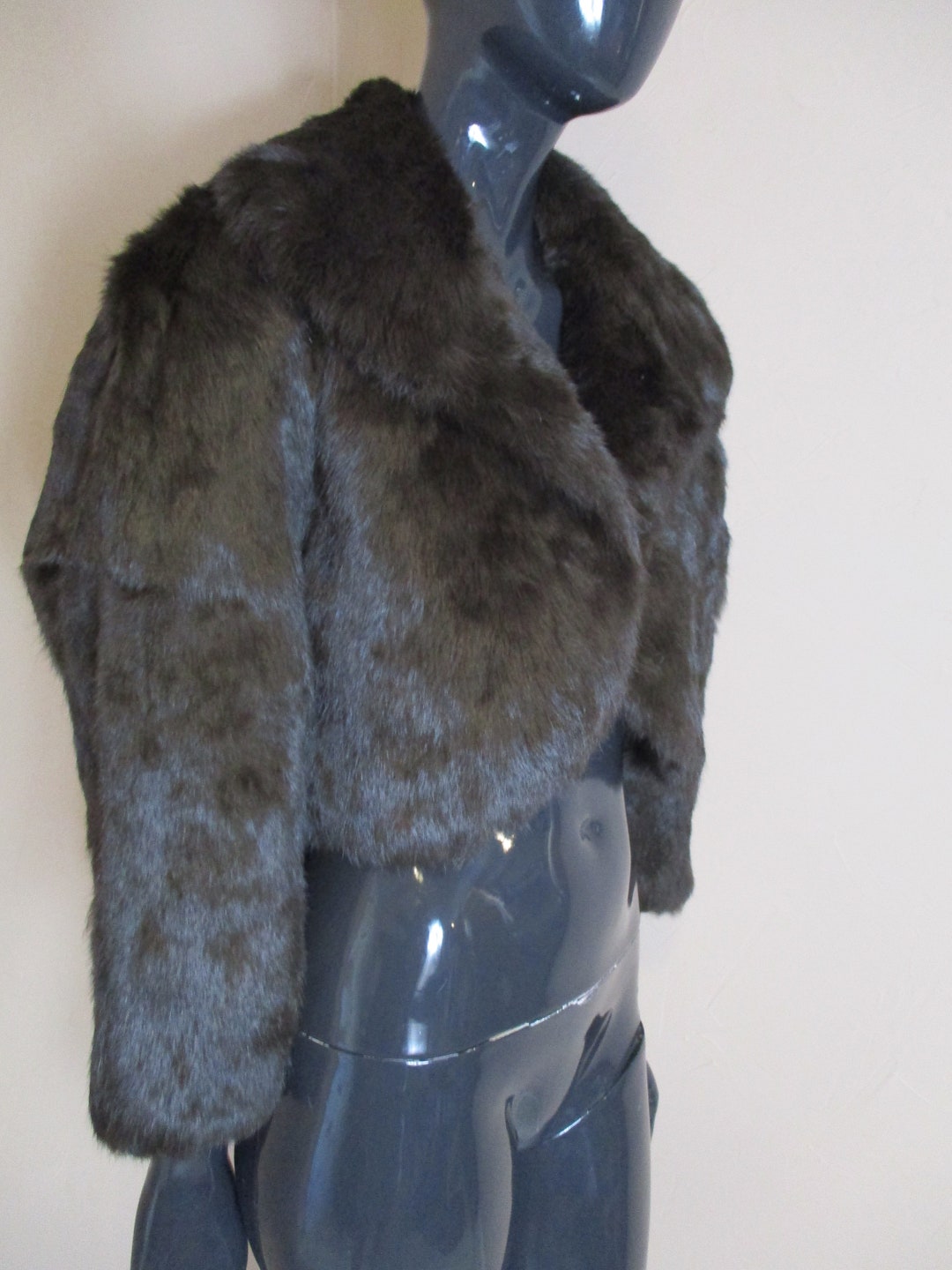 Vintage Rabbit Fur Shrug. Vintage Shrugfur Shrugderhy - Etsy