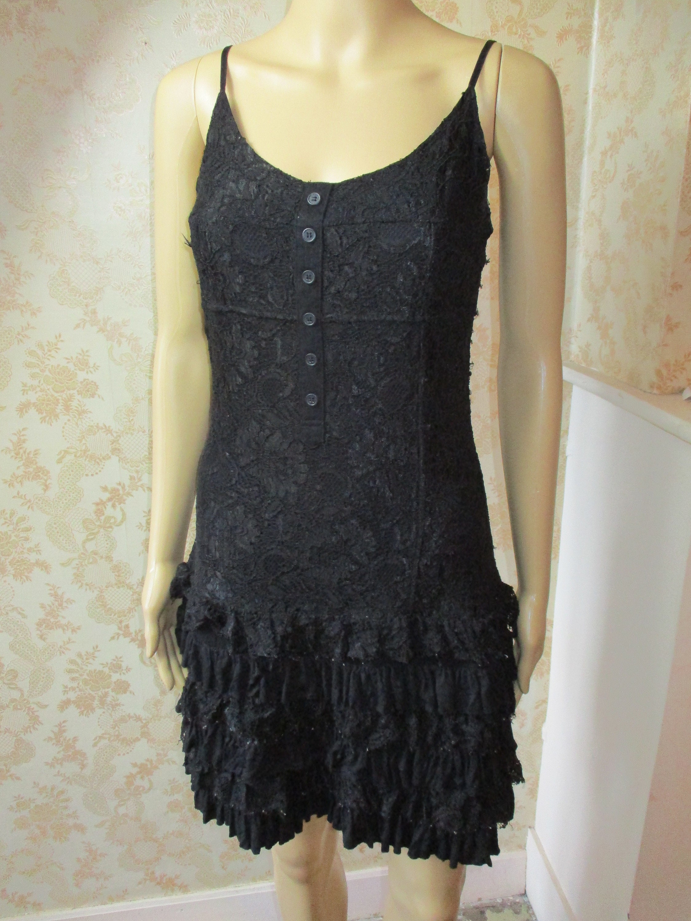 Vintage Lacy Cocktail Dress Vintage Dresscocktail Dressparty 1690