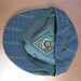 Vintage Flat Cap in Green Check Pattern. Vintage Cap\flat Cap\green ...
