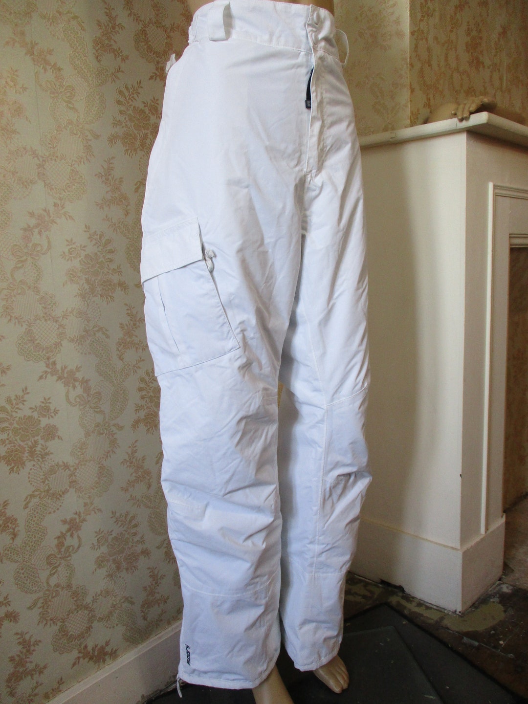White Waterproof Salopettes. Waterproof Trousers\salopettes\wet Weather ...