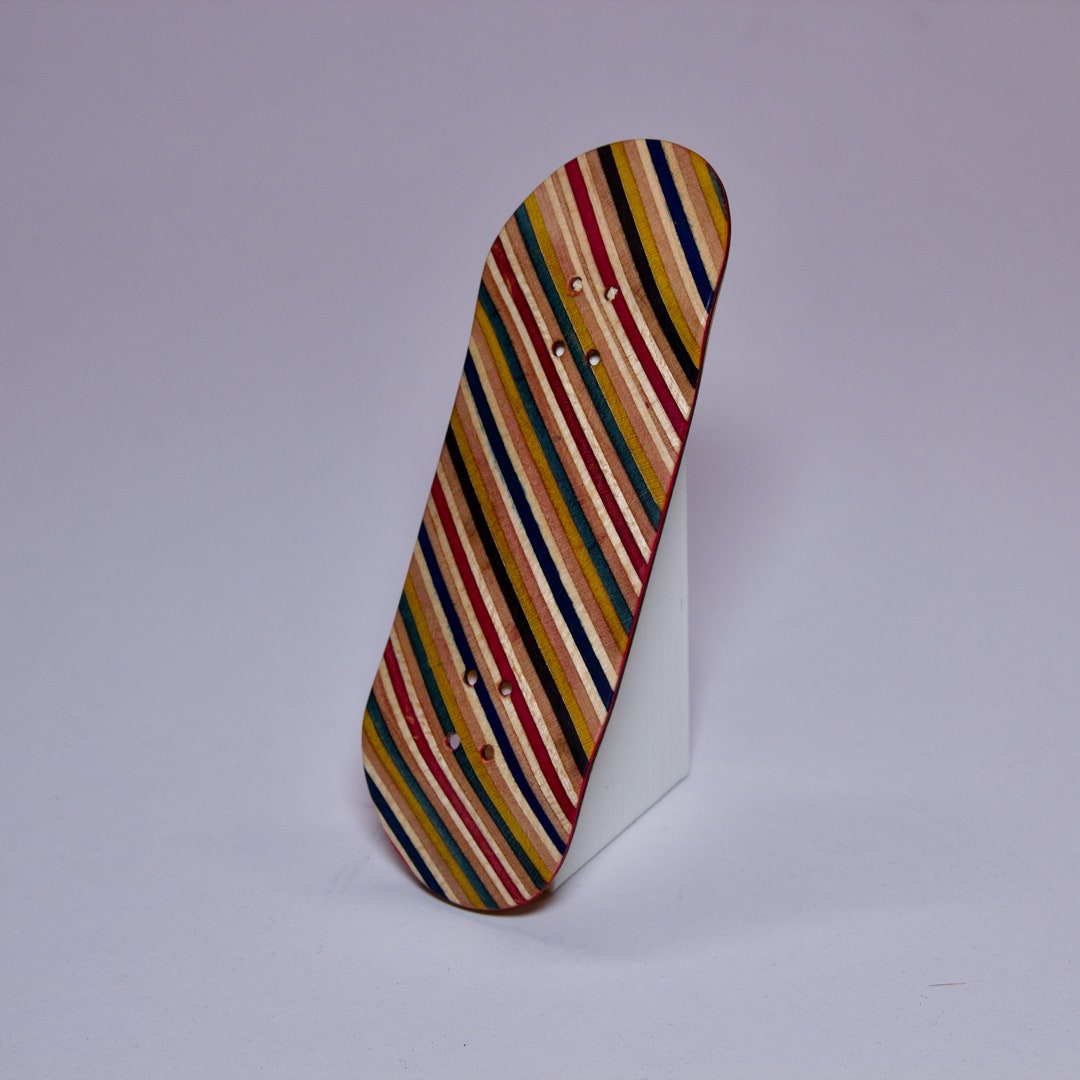 Fingerboard Incl. Riptape 5 Ply Maple Recycled Skateboard Bottom Oiled ...