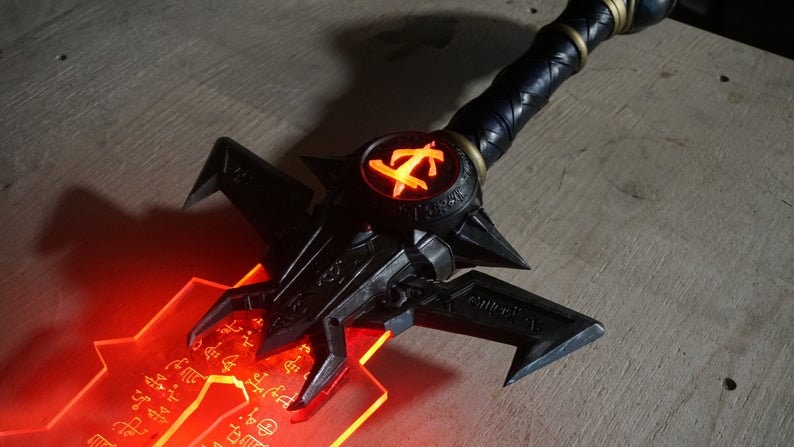 SWORD Crucible from DOOM ETERNAL | Etsy