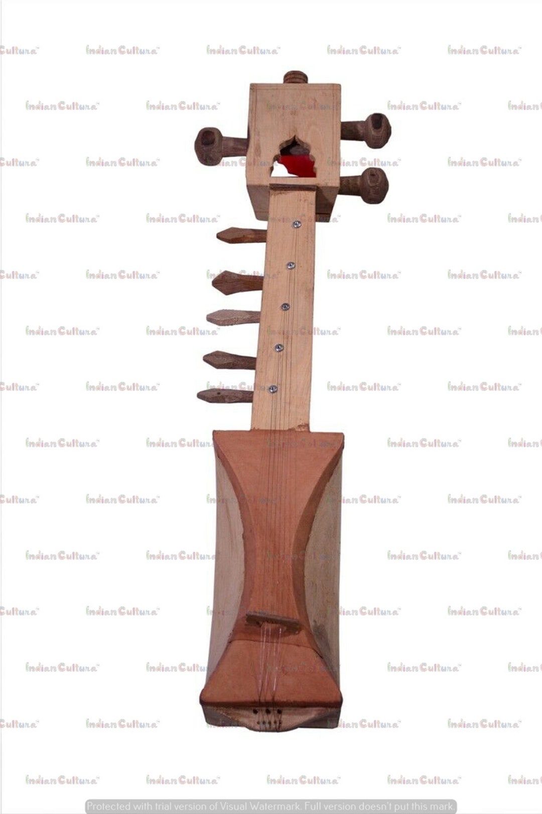 Handmade Wooden Jogiya Sarangi Classical Indian Folk Musical Instrument ...