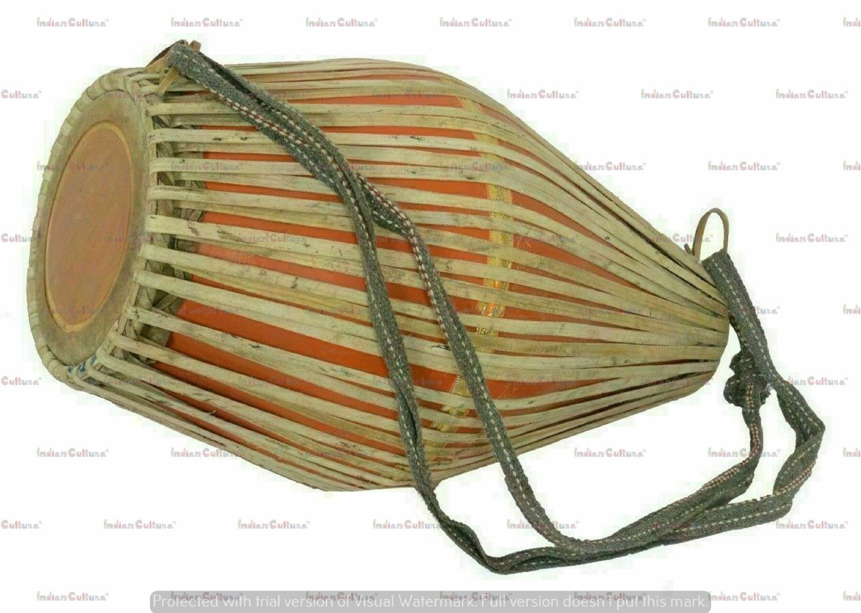 South Indian Musical Pakhawaj Khol Percussion Instrument - Etsy