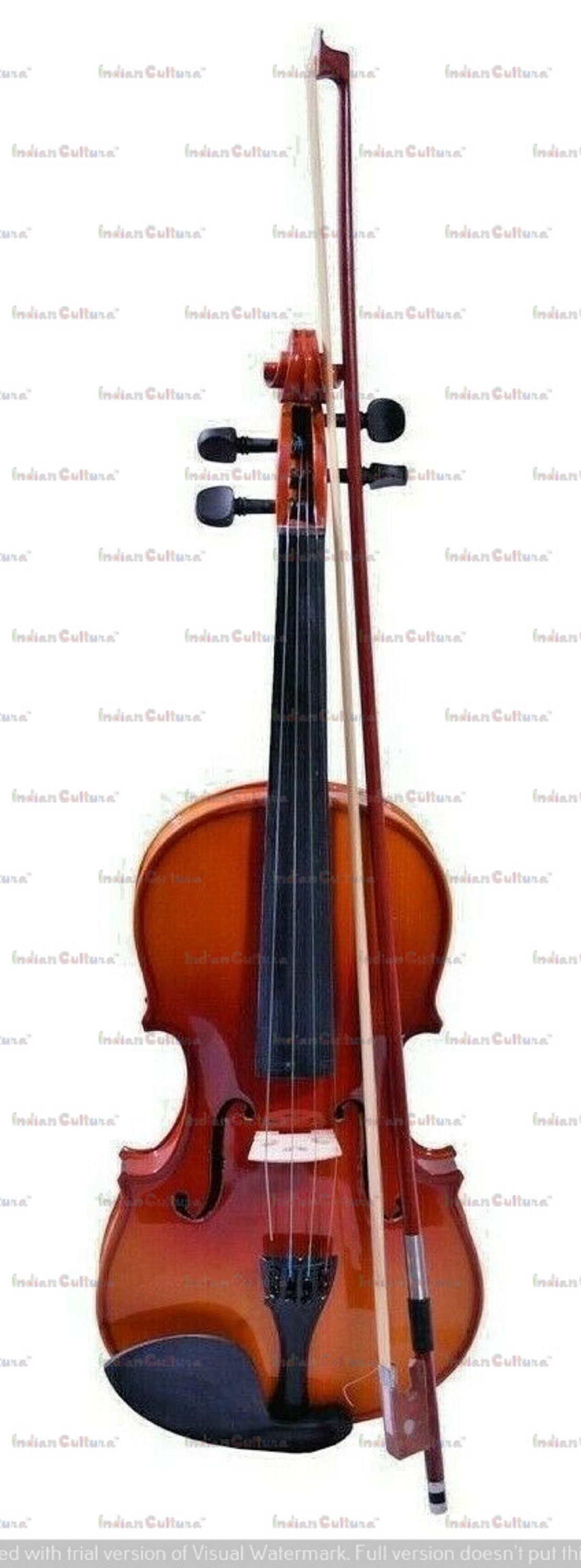 4/4 Full Size Violin, Pine Wood Spruce Top Combo hard Case, Bow,rosin ...