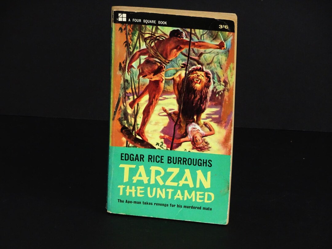 1965 Tarzan the Untamed by Edgar Rice Burroughs / Four Square Books ...