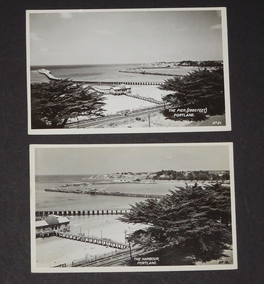 1930s Real Photo Postcards of Portland Victoria / Valentines Post Cards ...