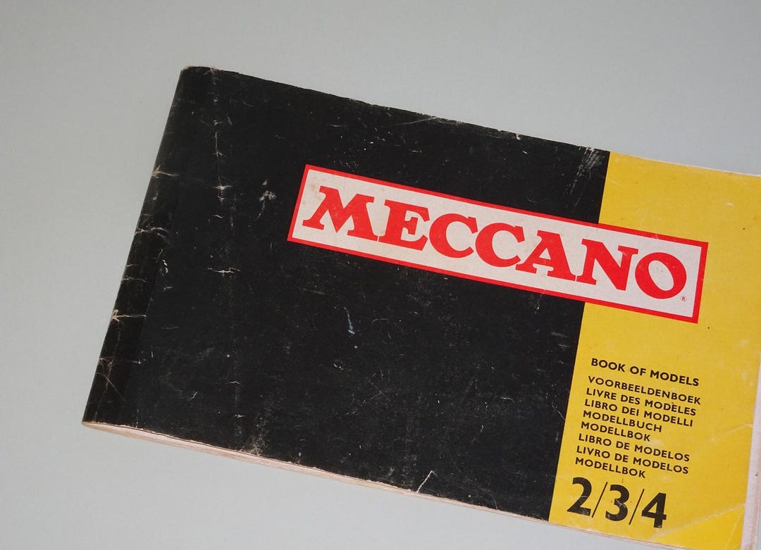 Meccano. Book of Models. 1974 / Meccano Builders Crane / Meccano ...