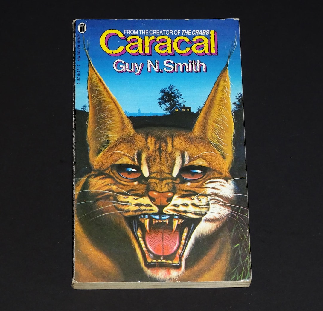 Caracal by Guy N. Smith / New English Library Great Britain 1980 / Vintage Paperback / Pulp ...