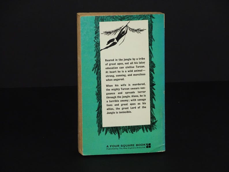1965 Tarzan the Untamed by Edgar Rice Burroughs / Four Square Books ...