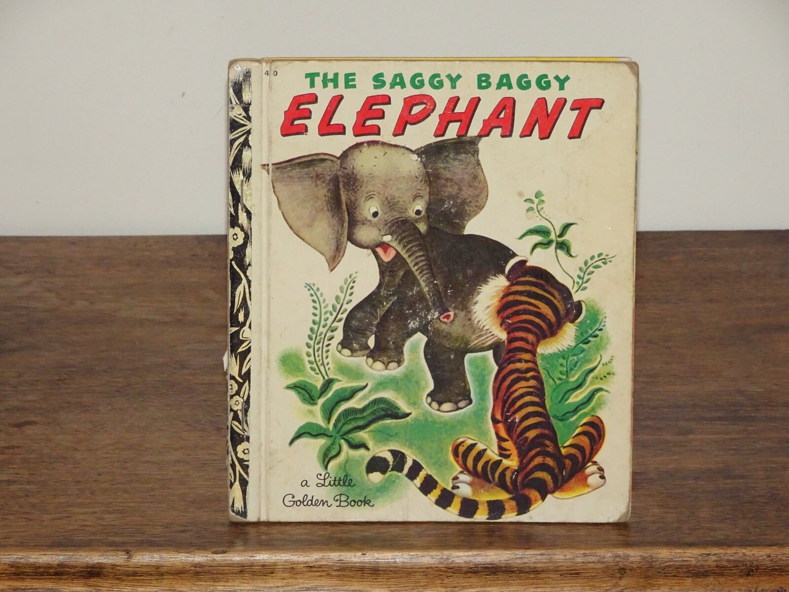 1972 the Saggy Baggy Elephant Vintage Little Golden Book Australian ...