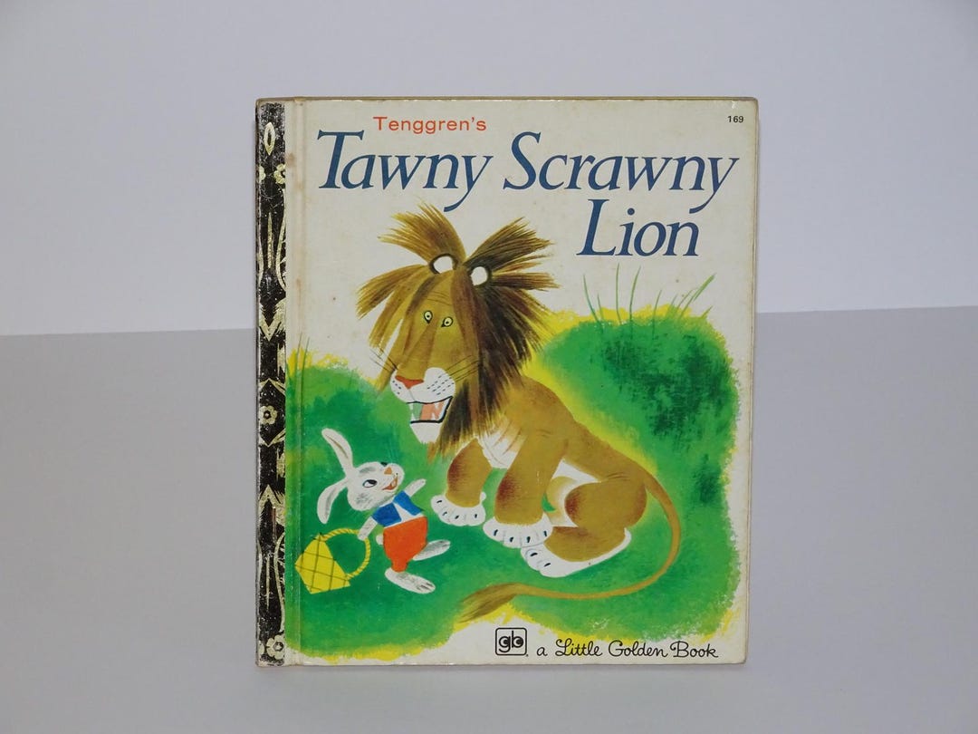 Tawny Scrawny Lion / Vintage Little Golden Book 1973 / Early Golden ...
