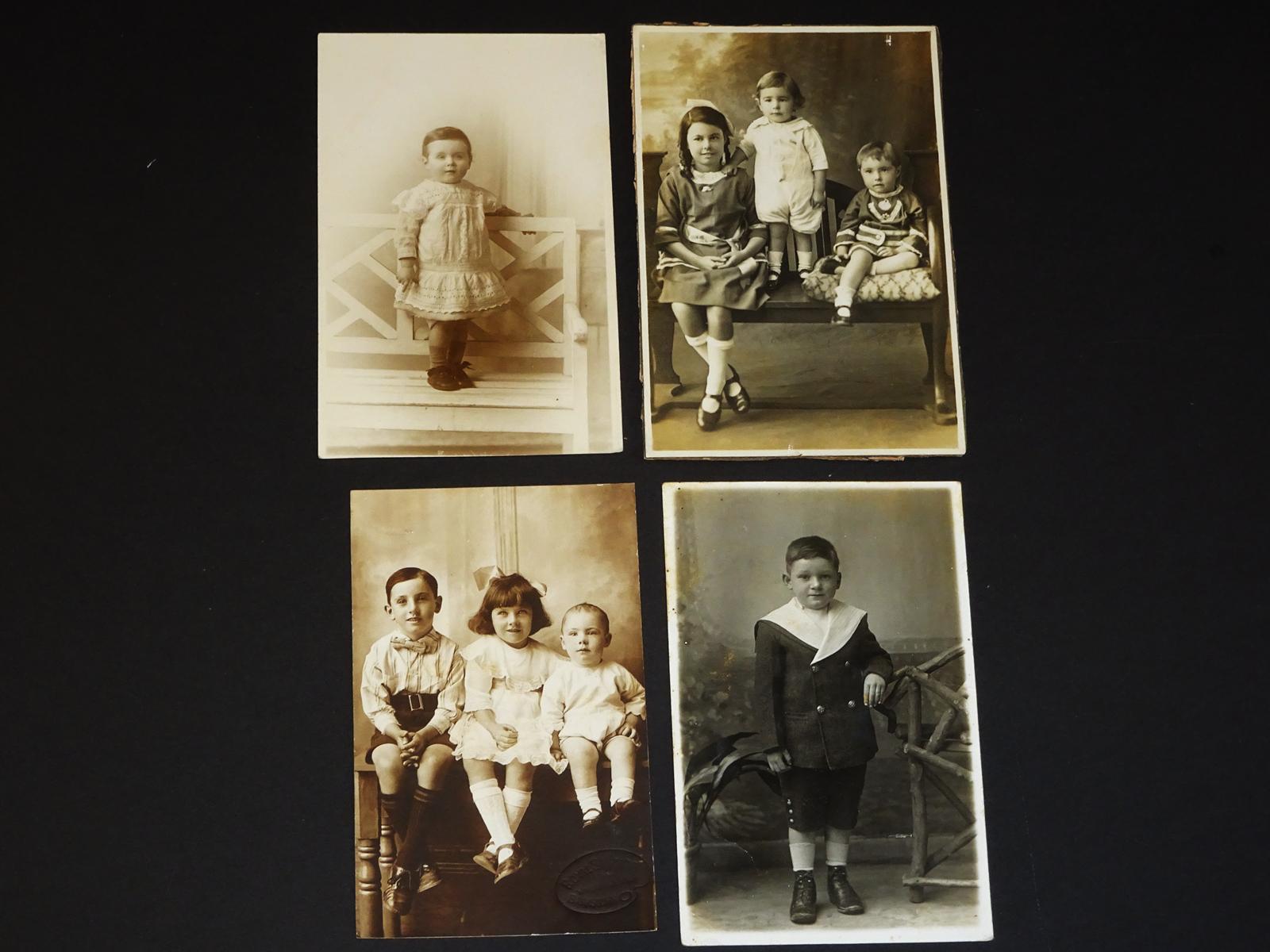 1910s Cute Kids Original Photographs / Sepia Tone and Black and White ...