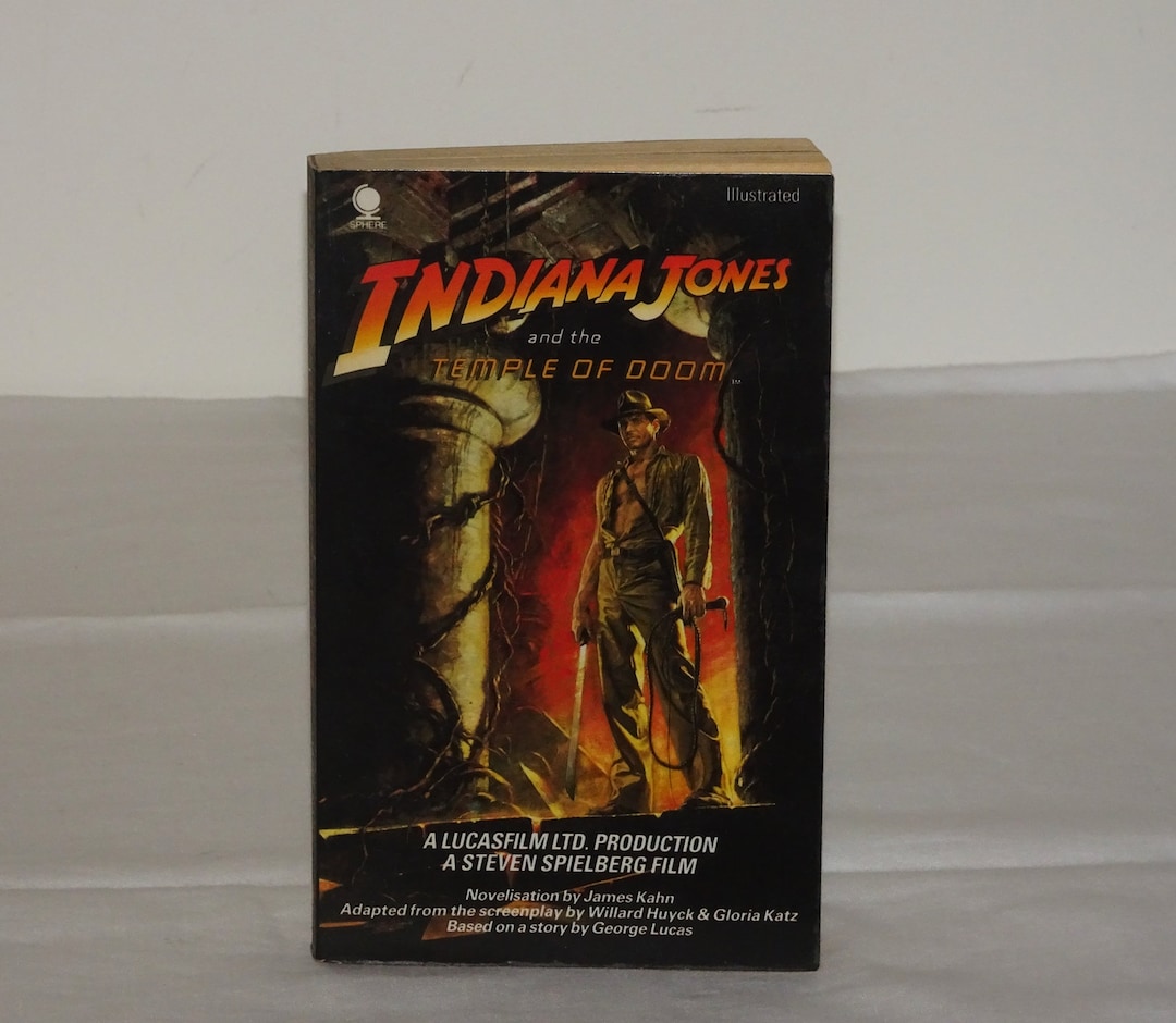 1984 Temple of Doom - Indiana Jones - Movie Novelization - James Kahn ...