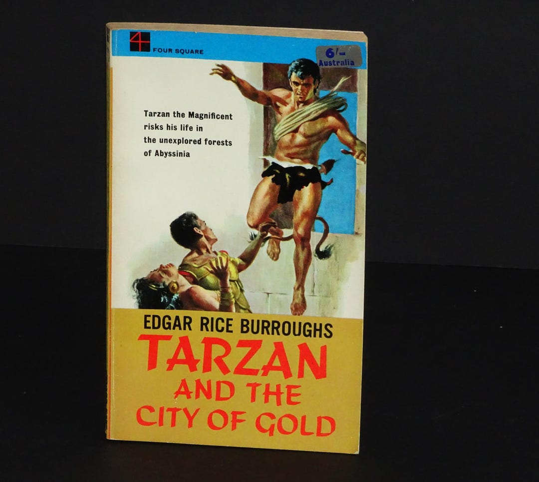 1965 Tarzan and the City of Gold by Edgar Rice Burroughs / Four Square ...