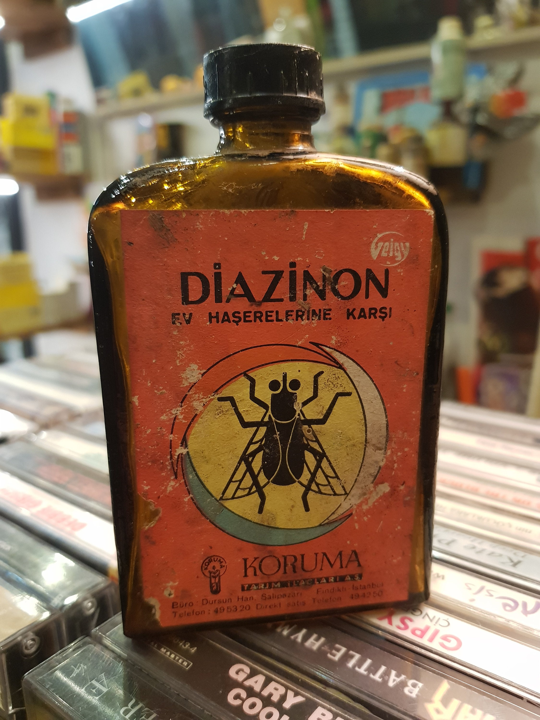 Vintage Insecticide Bottle - Etsy