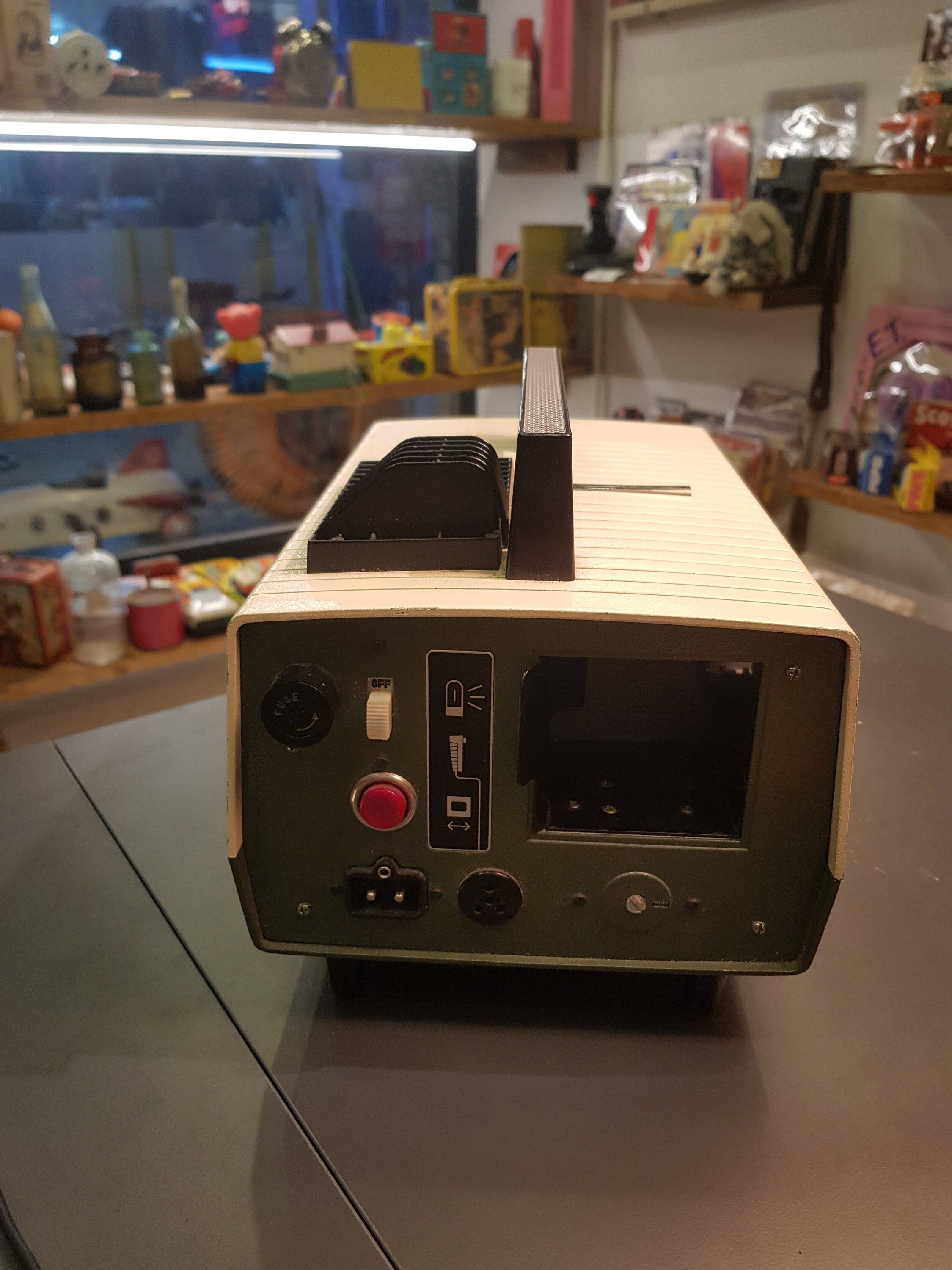 Vintage Japanese Automatic Slide Projector Vtg Auto Cabin Industrial ...
