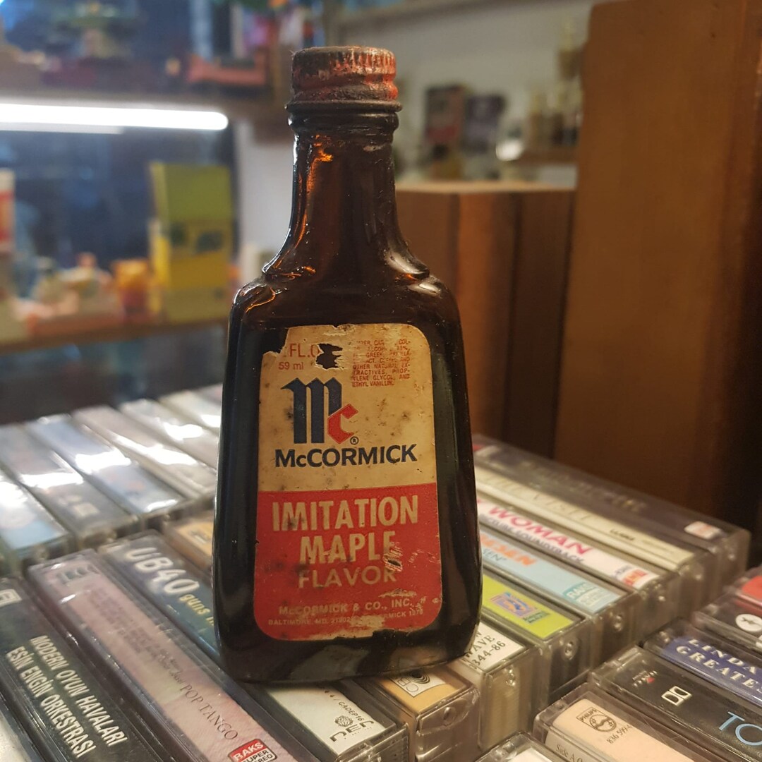 Vintage Mccormick Imitation Maple Flavor - Etsy
