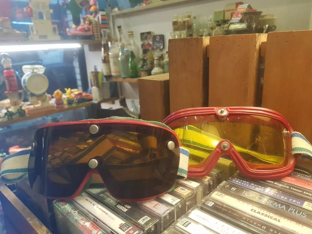 Vintage Italian Baruffaldi Brand Goggles - Etsy