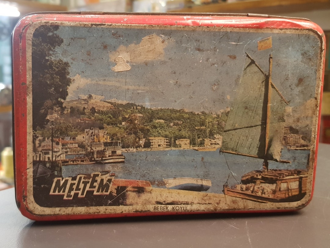 Vintage Chewing Gum Tin Box - Etsy