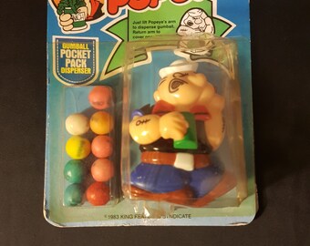 Popeye Gumball Machine | Etsy