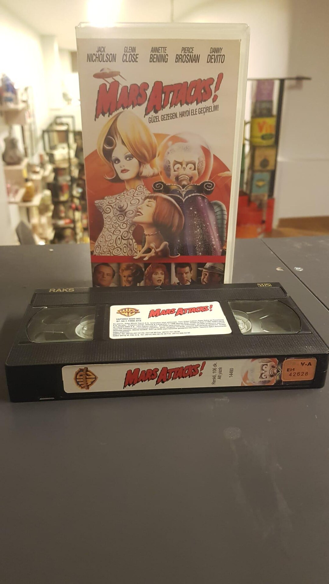 Mars Attacks VHS - Etsy