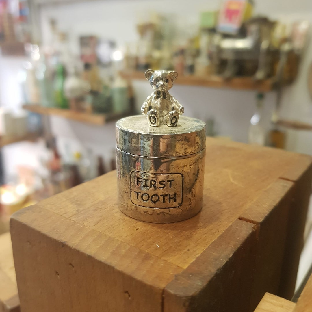 Vintage First Tooth Box - Etsy
